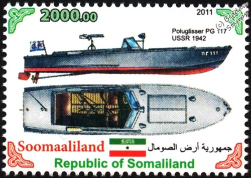 1942 PG-117 Fast Motor Launch Assault Boat WWII Soviet/Russian Warship ...