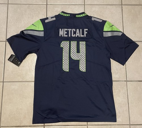 Men's Nike DK Metcalf Seattle Seahawks #14 Game Player Jersey 2023 NFL ...