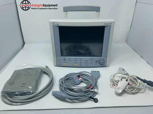 Datascope Passport 2 Monitor - Masimo Spo2, Microstream Co2, ECG, 2IBP ...