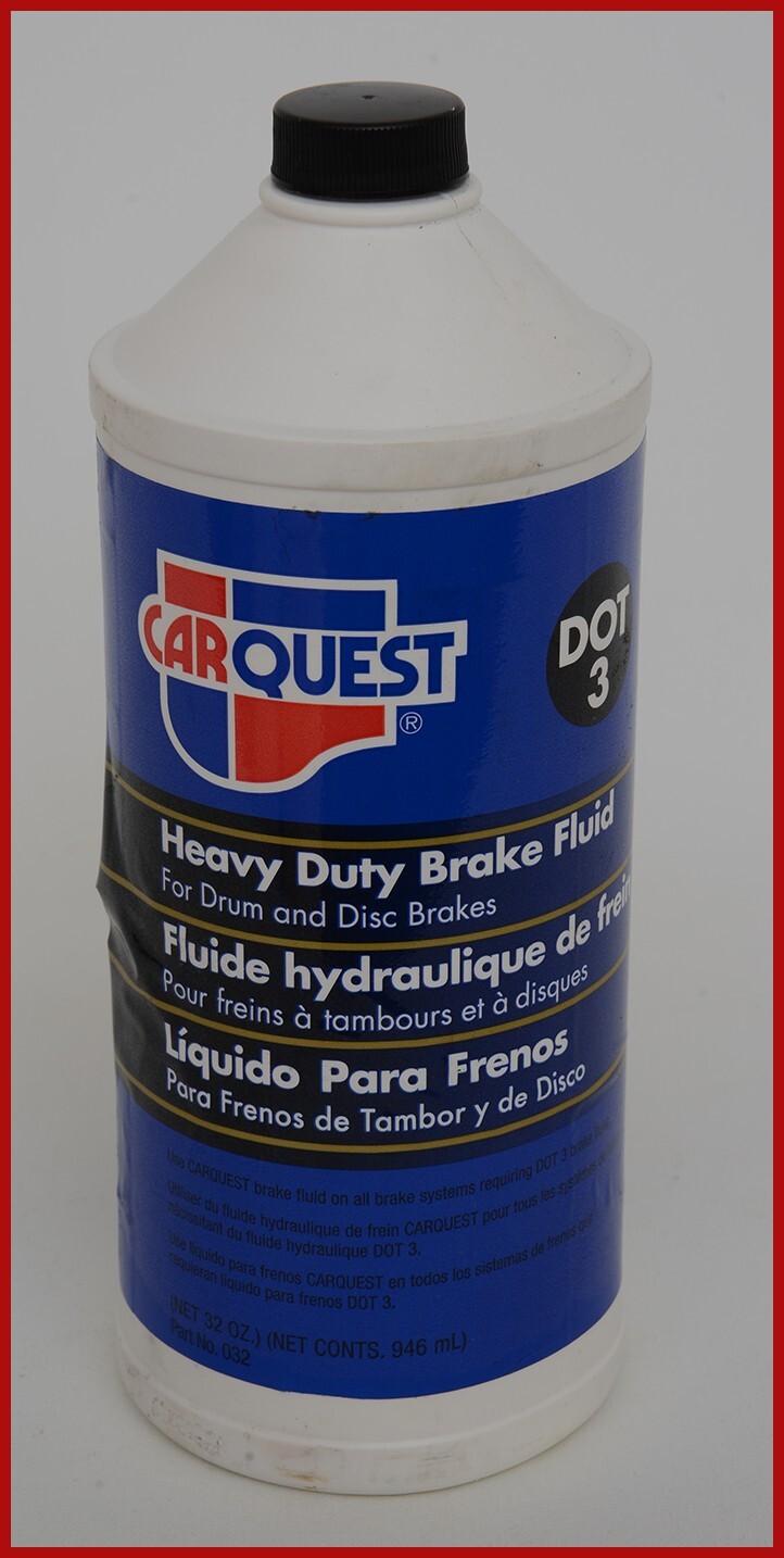Car Quest Heavy Duty Brake Fluid DOT 3-32 oz. over ¾ full. Free ...