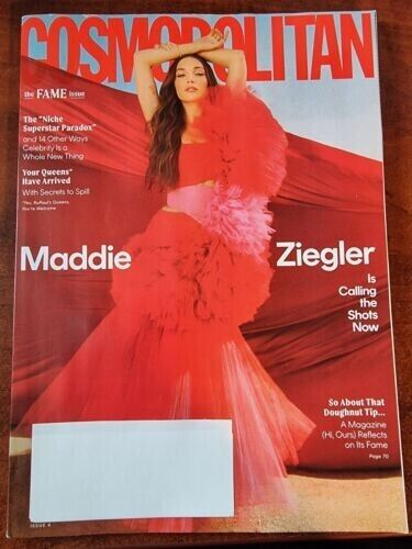 (NEW) Cosmopolitan Magazine 2022 The FAME Issue #4 Maddie Ziegler Free ...
