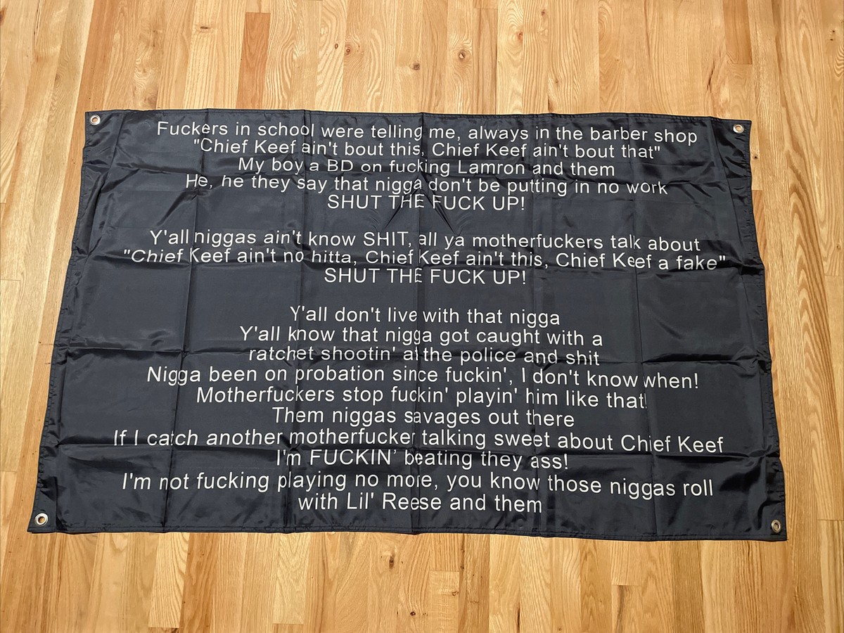 Chief Keef Quotes About Hoes Chief Keef Flag Love Sosa Intro 3 X 5 Ft