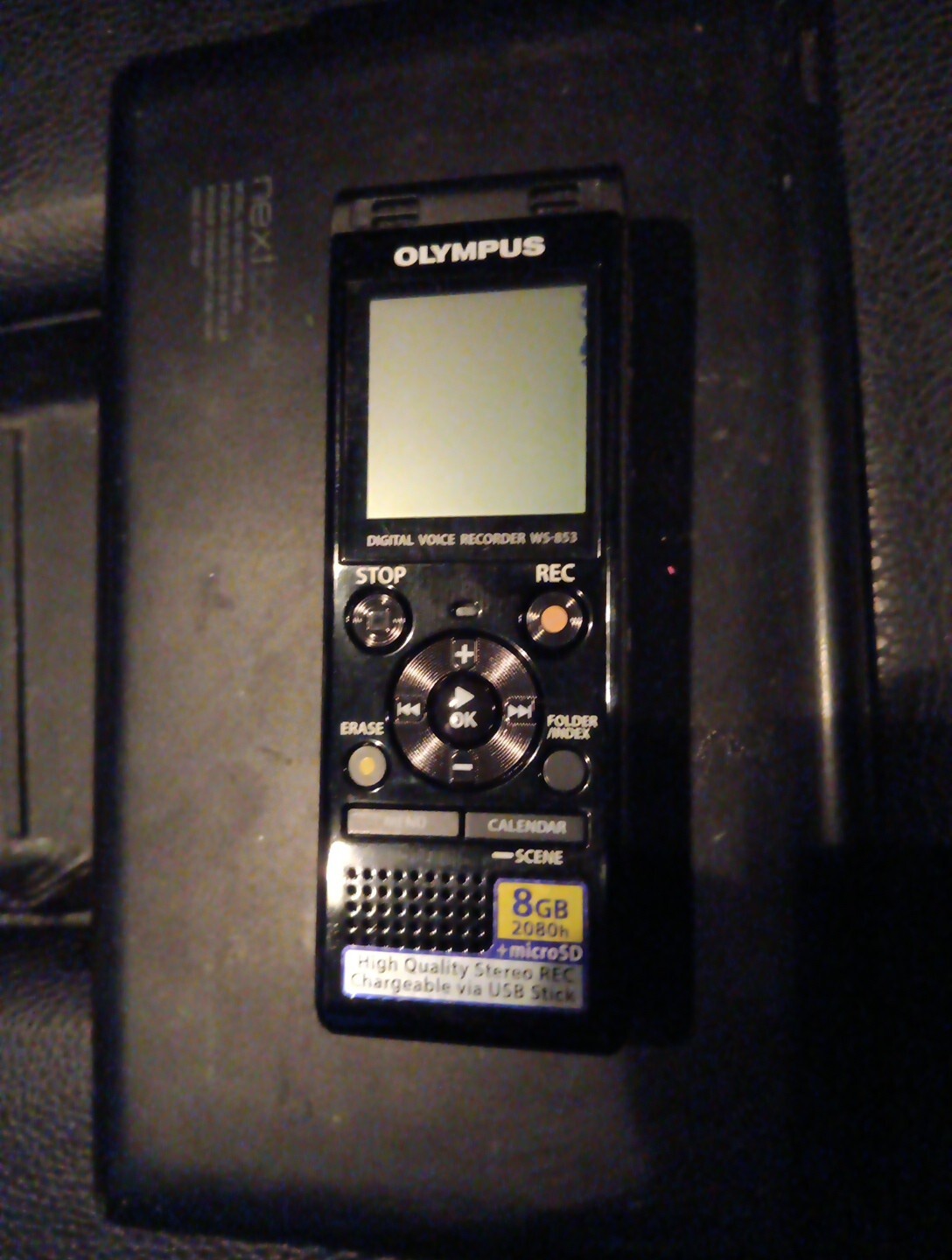Olympus WS-853 Handheld Digital Voice Recorder 4.1 cm 1.6" LCD 8 GB ...