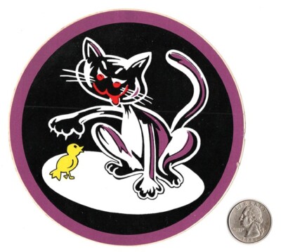 RARE Vintage 1970s Decal ARCTIC CAT SNOWMOBILE puma panther el tigre ...