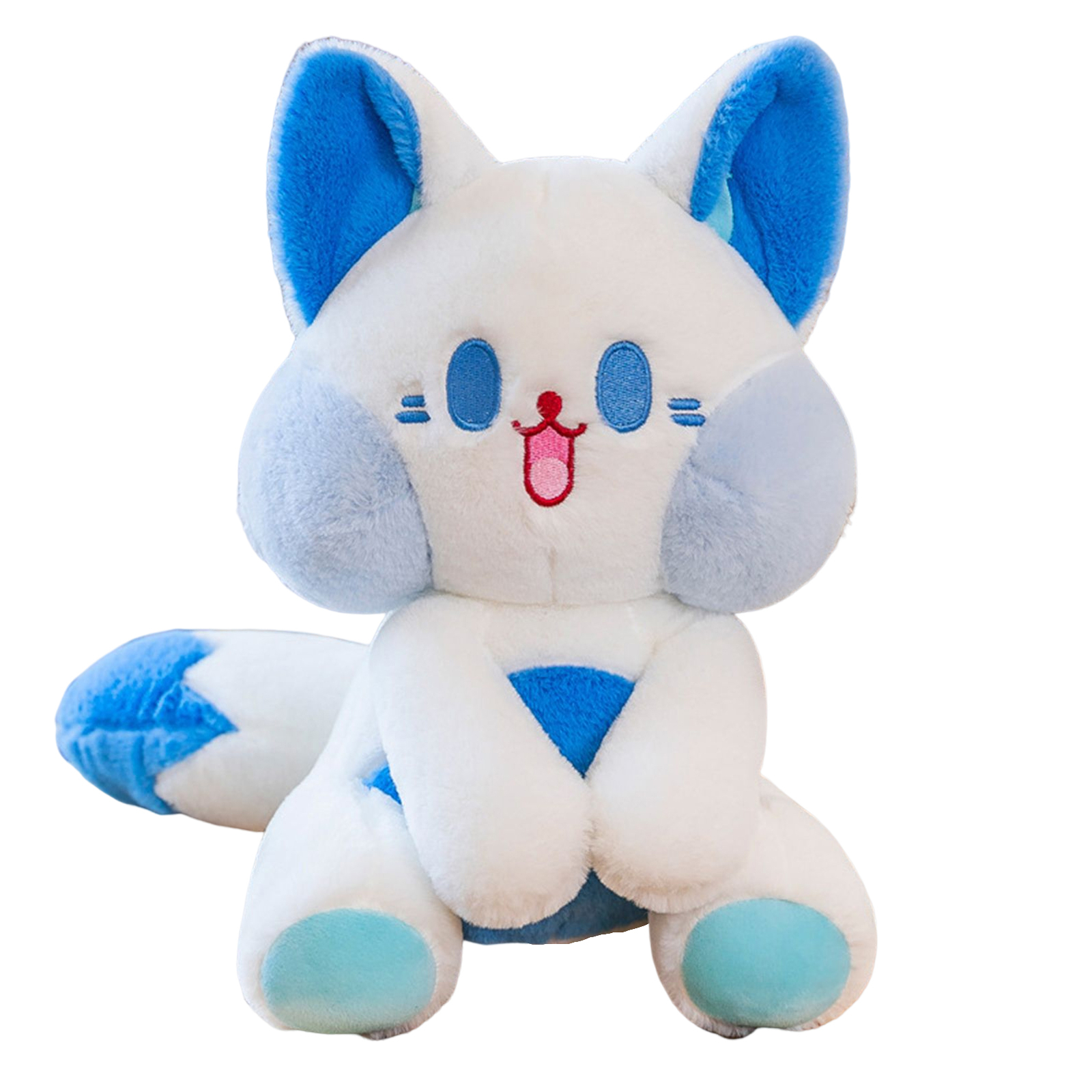 Dudu Cat Doll Plush Toy Kawaii Fox Plushie Soft Cushion Pillow For Kids ...