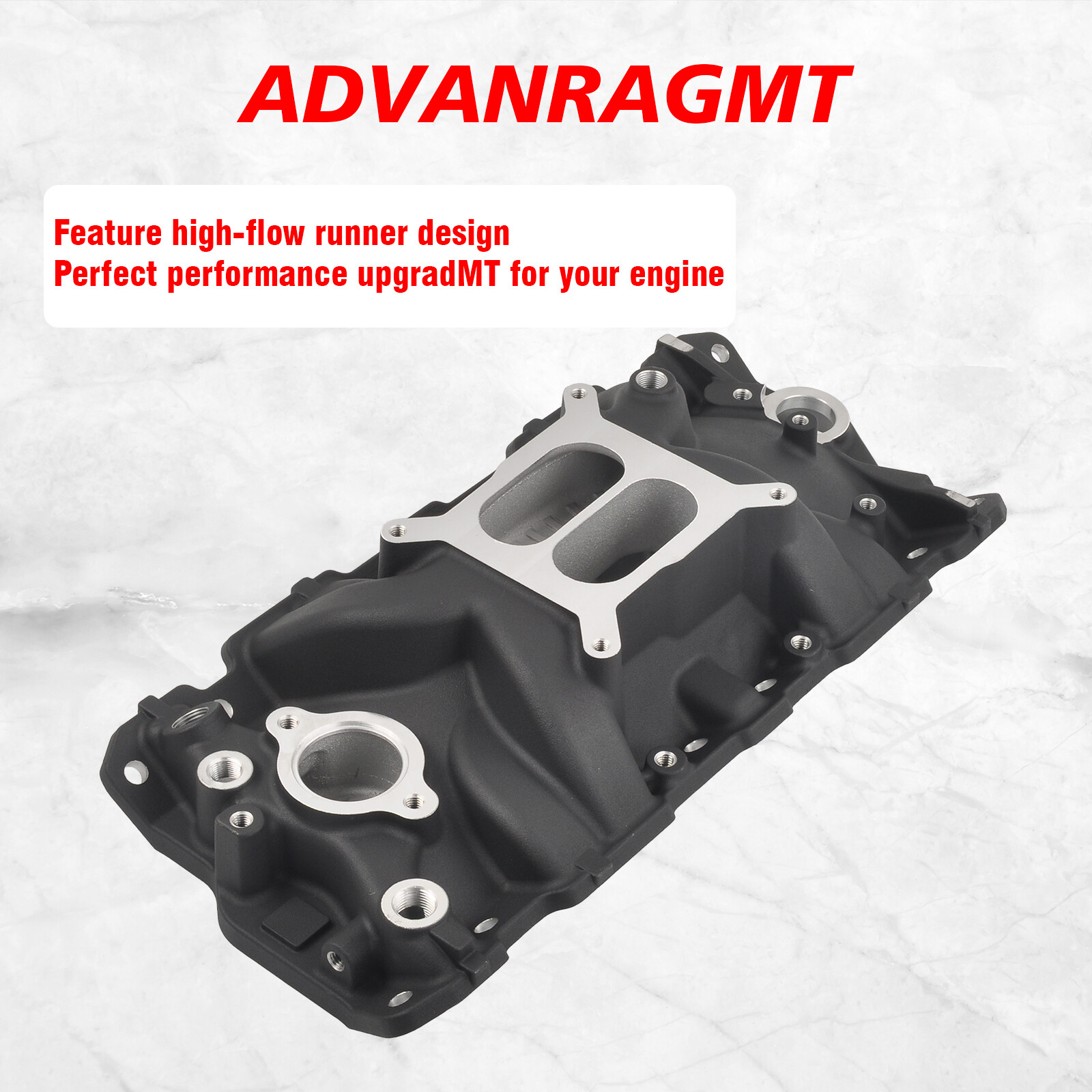 Aluminum Dual Plane Intake Manifold For Small Block Chevy 305 350 383 ...