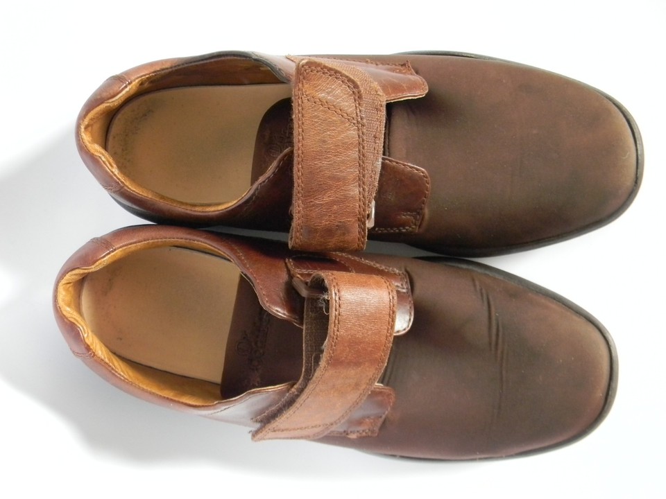 Dr. Comfort Brian Brown Leather Upper Shoes Size 13W 6520 | eBay