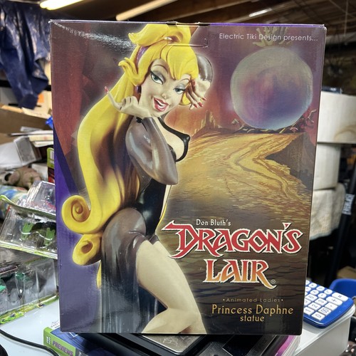 NEW DRAGON'S LAIR PRINCESS DAPHNE Statue By Electric Tiki MIB Don Bluth ...