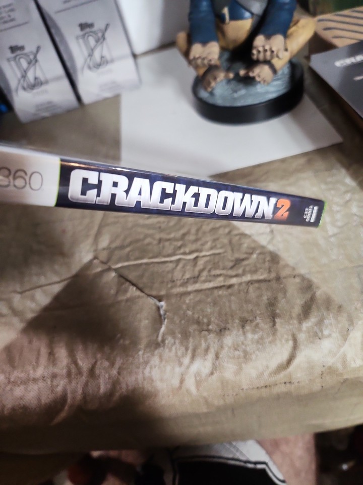 XBOX 360 Game Crackdown 2 CIB Complete In Box Tested Authentic Plus ...