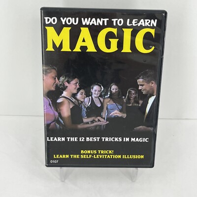 Do You Want To Learn Magic Learn The 12 Best Tricks In Magic (DVD, 2017 ...
