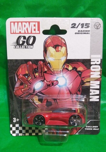 Disney Marvel Go Collection Character Cars Iron Man 2/15 Racing ...