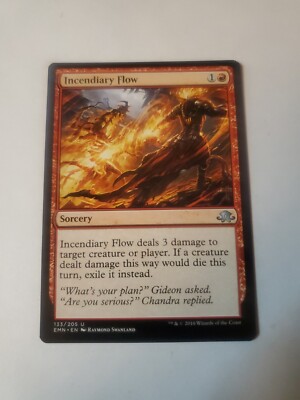MTG Incendiary Flow Eldritch Moon 133/205 Regular Uncommon | eBay