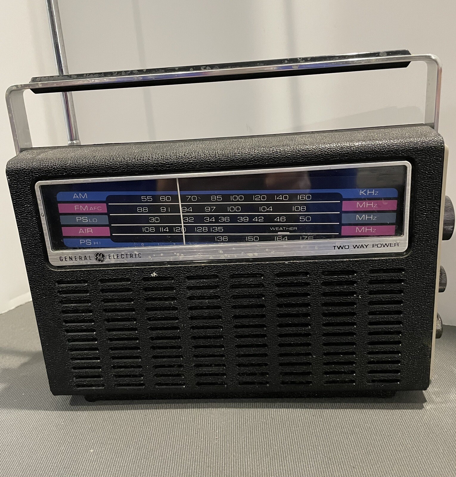 General Electric fm/am 2way Radio vintage portable Radio | eBay