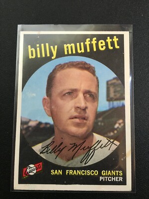 F65884 1959 Topps #241 Billy Muffett GIANTS | eBay Australia