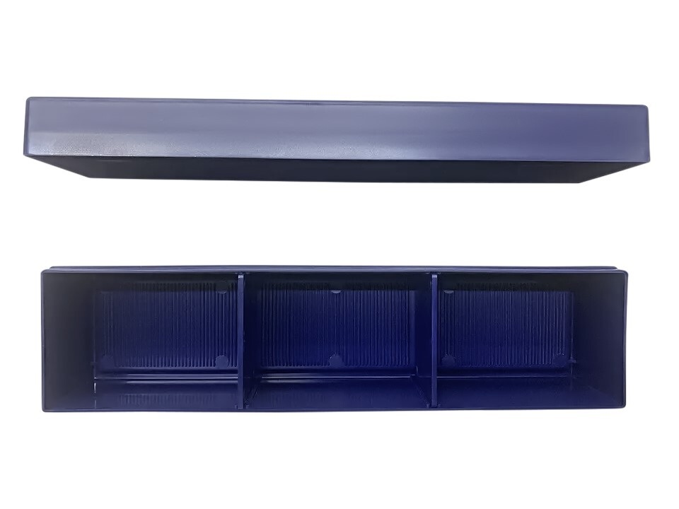 10 Plastic 2x2 Coin Boxes For Flips / Snaplocks Safe Storage 9" Blue By ...