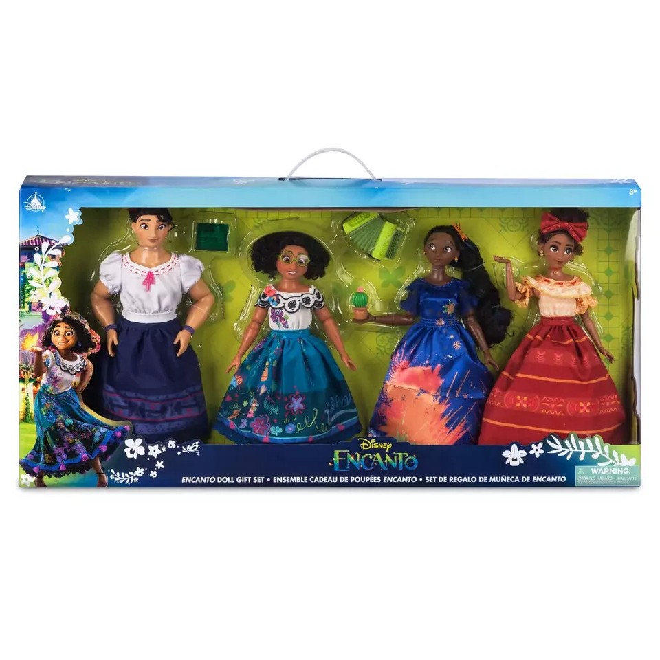Disney - Encanto Large 4 Dolls Gift Set with accessories | Perfect Gift ...