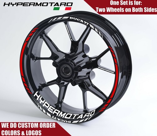 Ducati Hypermotard 939 Wheel Decals Rim Stickers 950 Hypermotard 796 ...