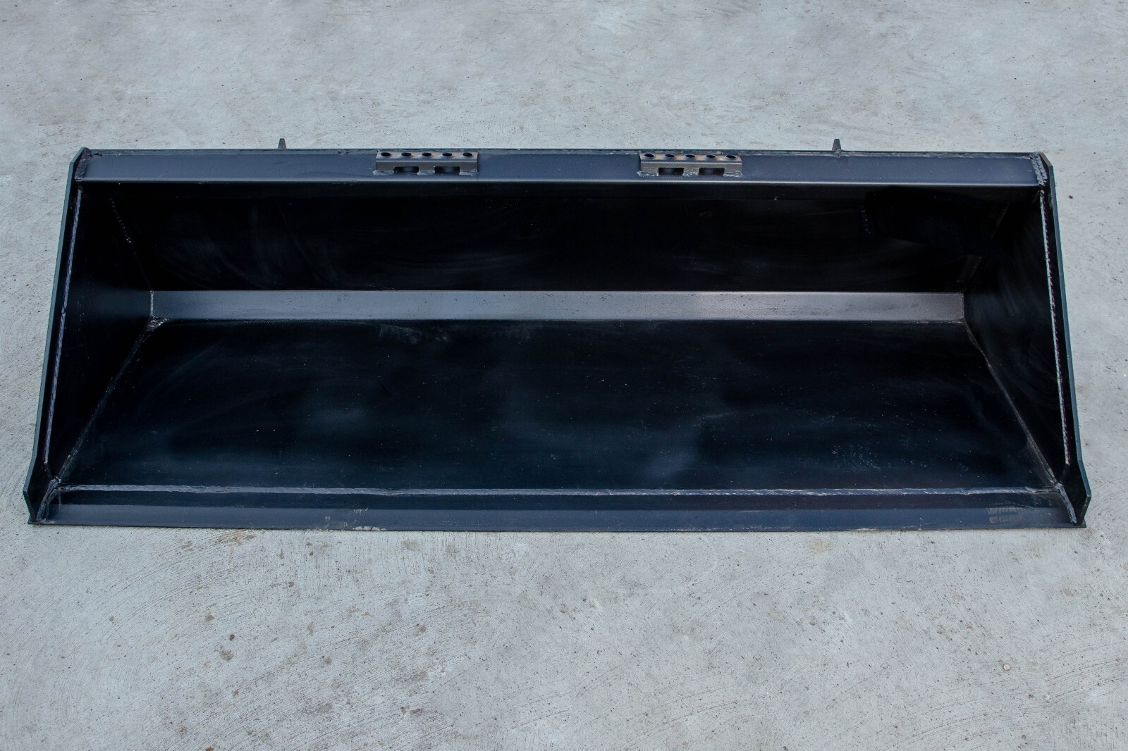 78" SMOOTH BUCKET LOW PROFILE SKID STEER QUICK ATTACH DIRT BUCKET ...