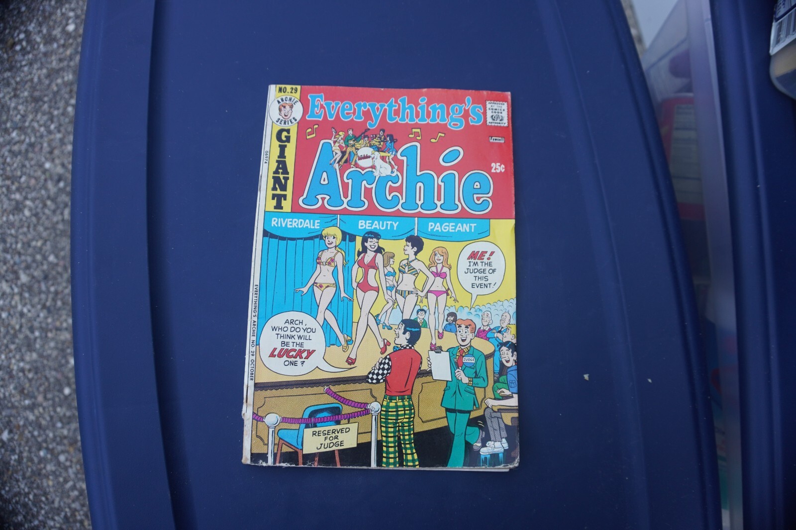 Everything's Archie #29 Giant VG 1973 Archie Comics Swimsuit Beauty ...