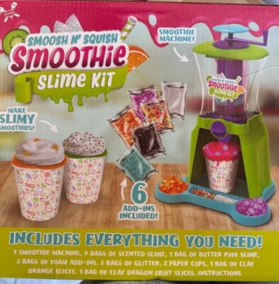 Squish N Smoosh Smoothie Slime Kit | eBay
