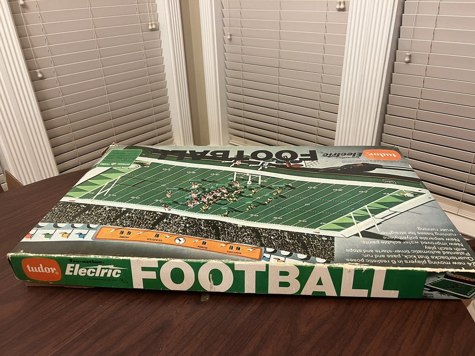 Vintage Tudor Electric Football Game Model #500 Tested & Working ...