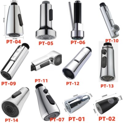 Kitchen Tap Pull Out Spray Head Replacement Faucet Sprayer Mixer Shower ...