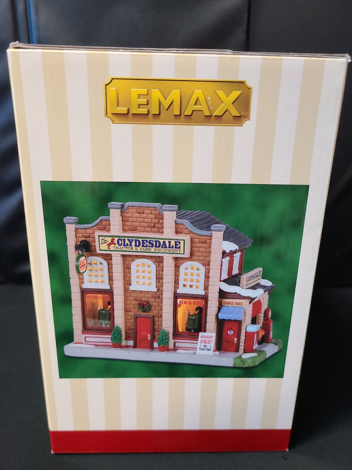 Lemax Clydesdale Tractor & Farm Equiptment - 15759. Christmas Village ...