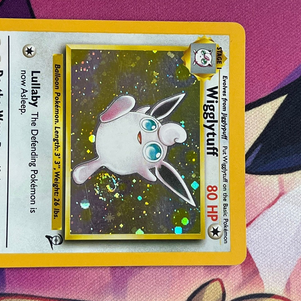 Pokemon Card | Wigglytuff 16/64 Rare Holo Swirl Jungle Set WOTC | eBay