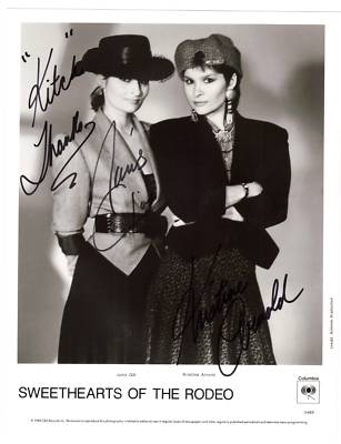 Janis Gill, Kristine Arnold-signed photo - coa- Sweethearts of the ...