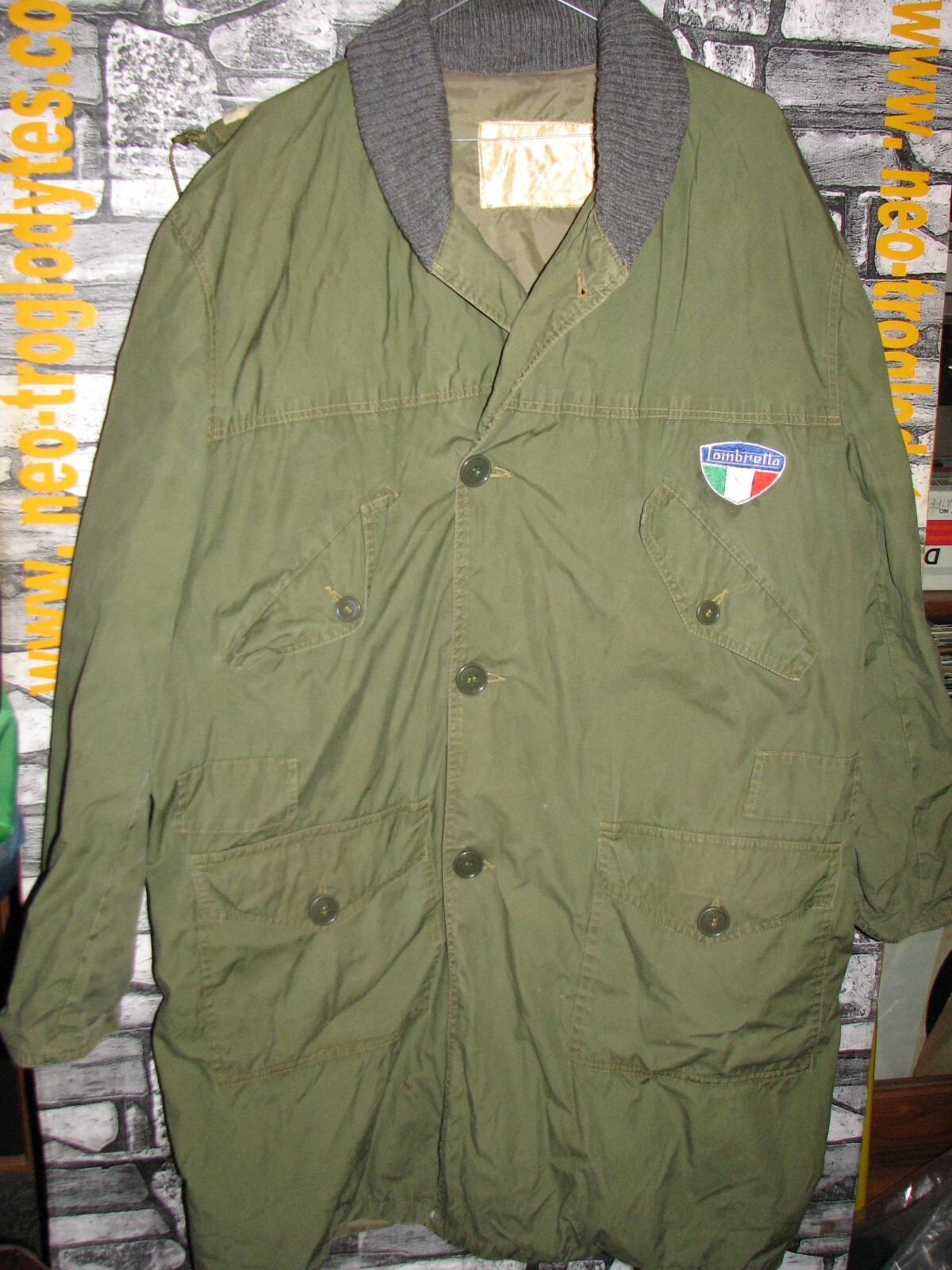 vintage military parka Mods Lambretta Vespa jacket co… - Gem