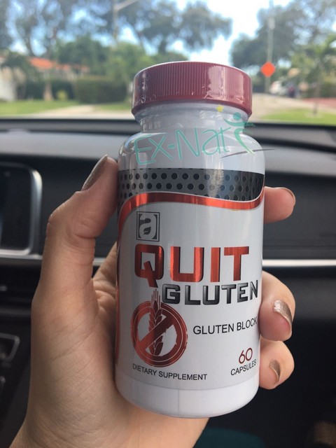 3 Quit Gluten Block 40 off 60 Capsules Dietary Supplement Easy ...