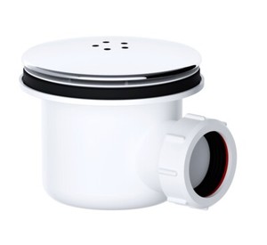 90mm Shower Tray Waste Trap Bathroom Shower Enclosure Drain Fast Flow ...