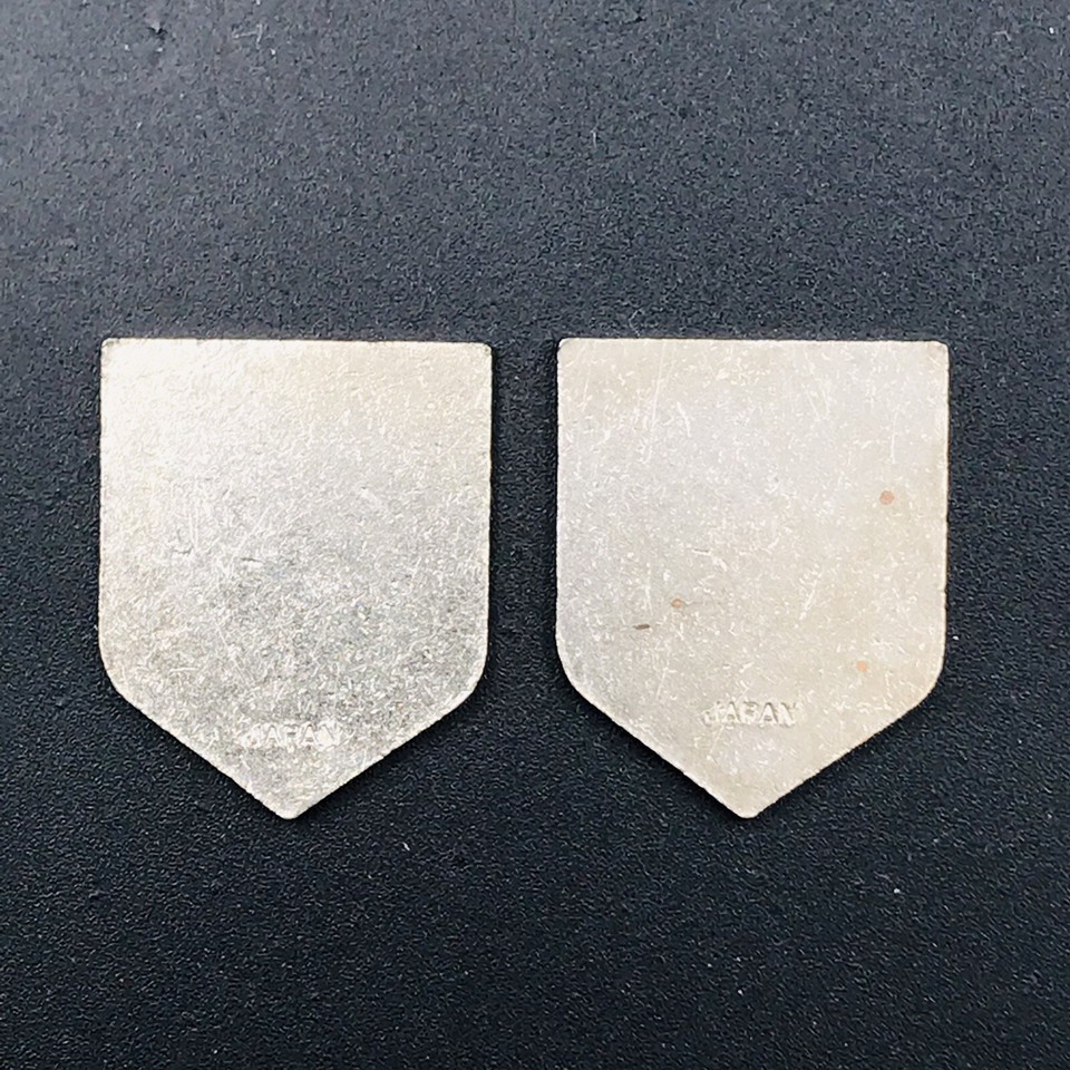 Two (2) Silver Tone Us Army Strategic Command STRATCOM Metal Emblem ...