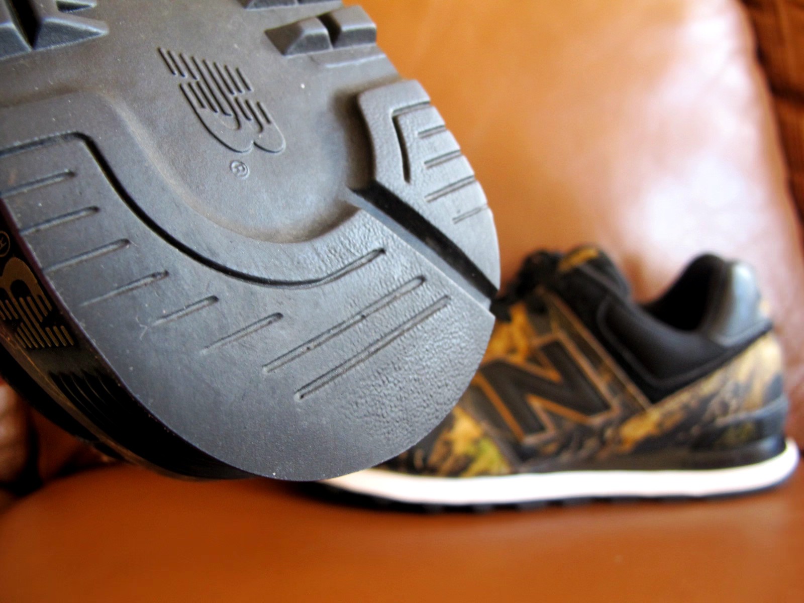 New Balance 574 Limited Edition Tree Camo Shoes Men's… - Gem