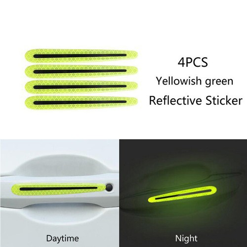 1 Sets Car Door Handle Stickers Protection Scratch 3D Fits For ...