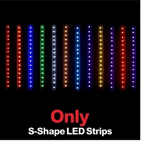 Separated Neon Flexible LED Light Strip Cover 6mm DIY Bendable Silicone ...