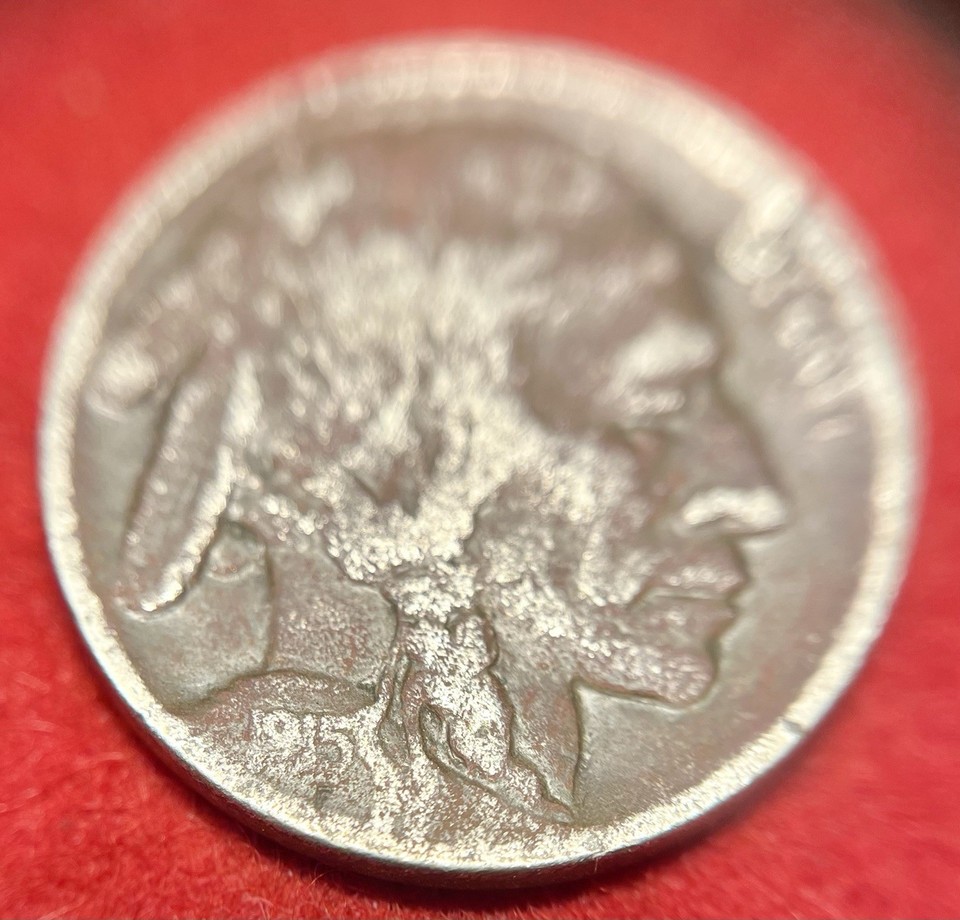 1915 D Denver Buffalo Nickel Natural Semi Key US 5C Coin - from Huge ...