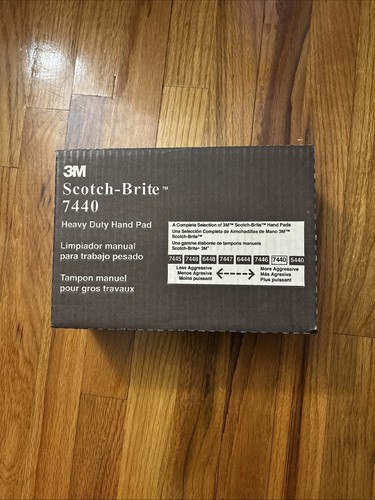 3M Scotch-Brite 7440 Heavy Duty Hand Pads 6 in x 9 in. ( Set Of 10) | eBay