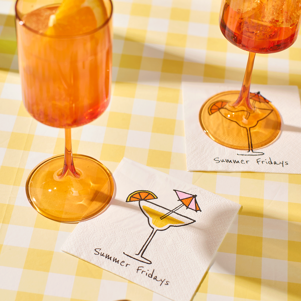 Summer Fridays Cocktail Napkin (Pack of 20) | eBay