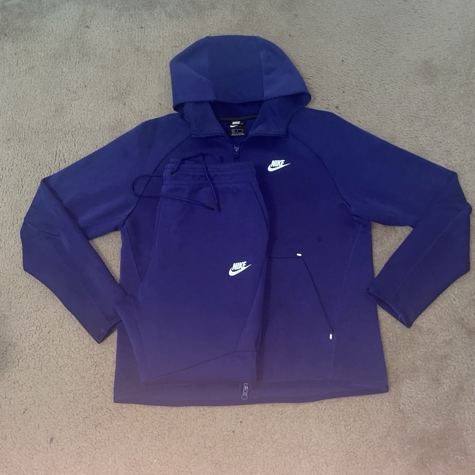 Old Season Nike Tech Fleece Tracksuit Concord Purple … - Gem