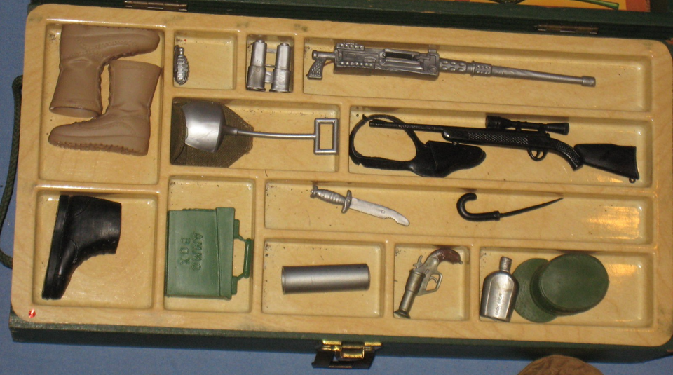 Knock Off Bootleg 12" Hong Kong Action Figure w GI Joe Footlocker ...