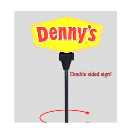 Miller Engineering ~ HO & O Scale ~ Denny's ~ Double-Sided Rotating ...