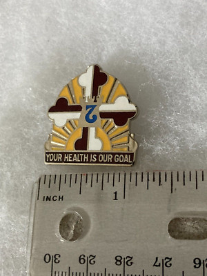 Authentic US Army MEDDAC Aberdeen Proving Grounds DI DUI Crest Insignia ...