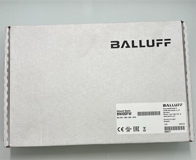 BALLUFF BNI00FW BNI PNT-508-005-Z015 NETWORK BLOCKS NEW IN BOX DHL/FED ...