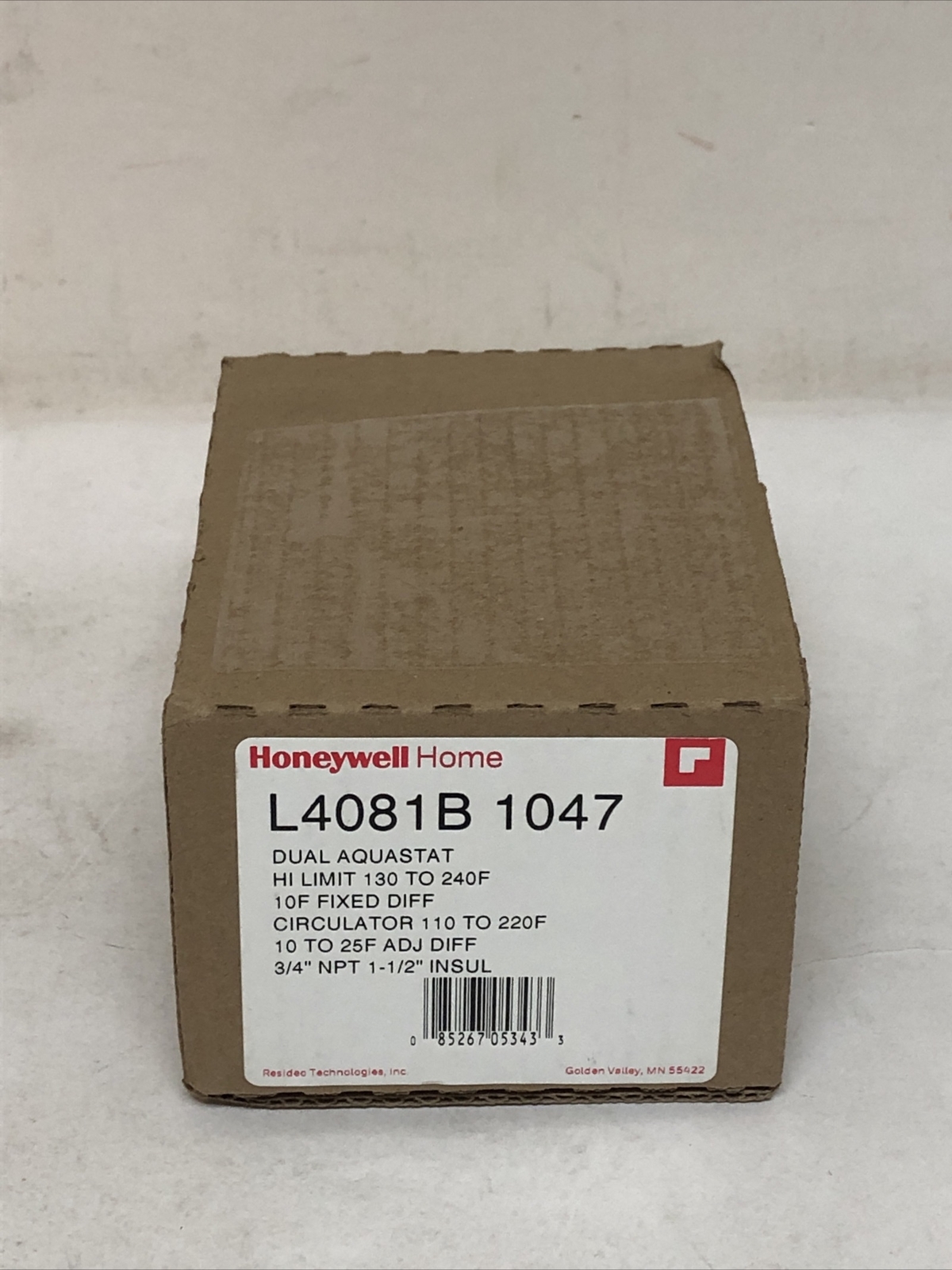 Honeywell L4081B1047 High Limit Circulator Aquastat Controller | eBay