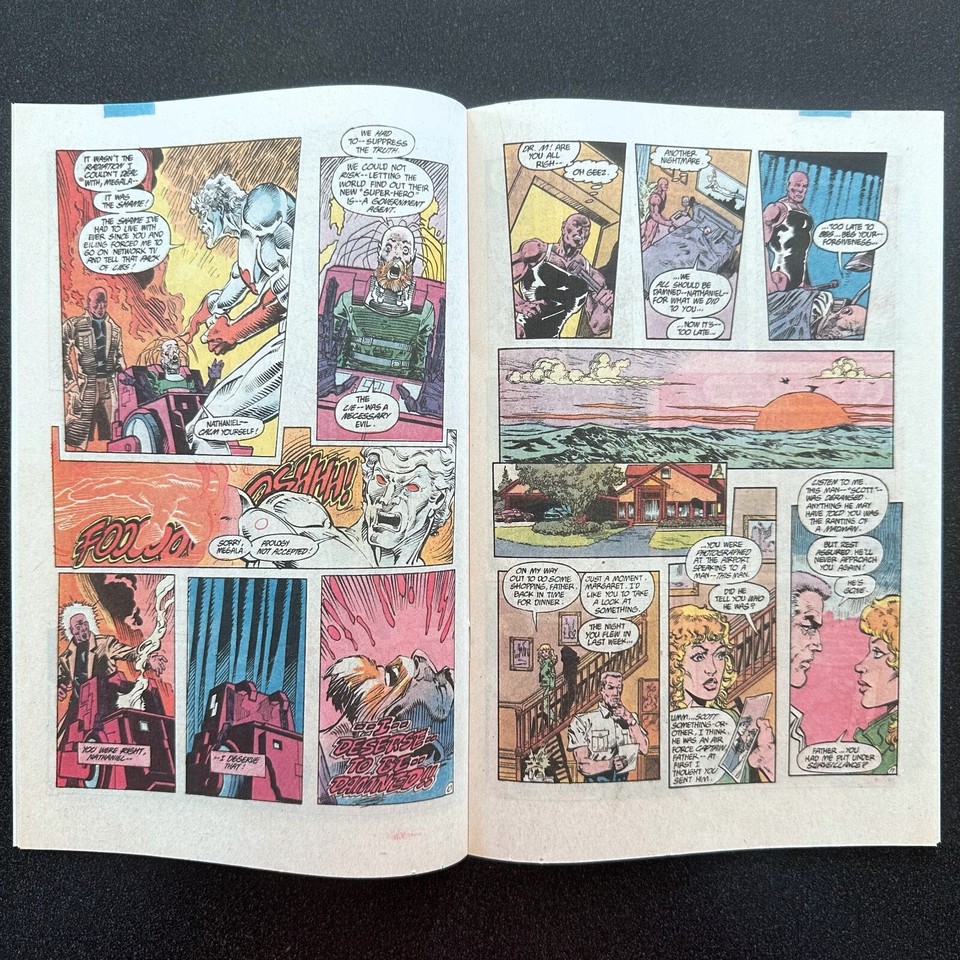 Captain Atom #4D • Jun 1987 • Pat Broderick art & Cary Bates story • NM ...