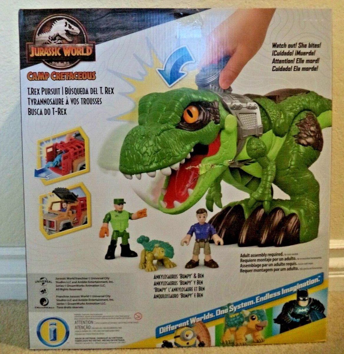 Imaginext Jurassic World Camp Cretaceous Rex Pursuit, 42% OFF
