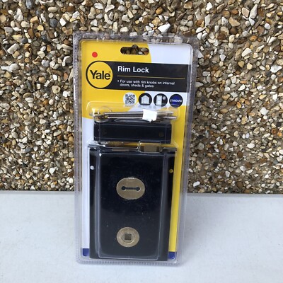 Yale Rim Lock For Knobs on Internal Doors, Sheds & Gates - New | eBay UK