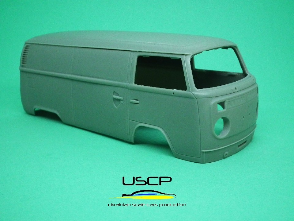 USCP 24T055 1/24 VW T2 Panel Van Resin kit Upgrade accessories | eBay