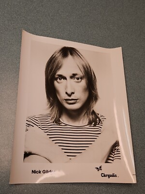 Vintage Nick Gilder Chrysalis Press Photo 1976 | eBay